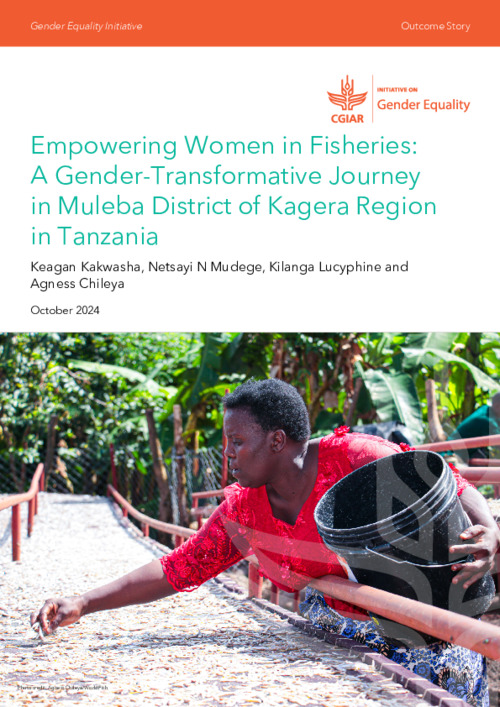 Empowering Women in Fisheries: A Gender-Transformative Journey in Muleba District of Kagera ...